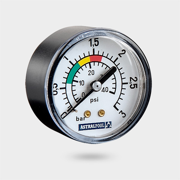 Druckmanometer 1/8" für Mehrwegeventile