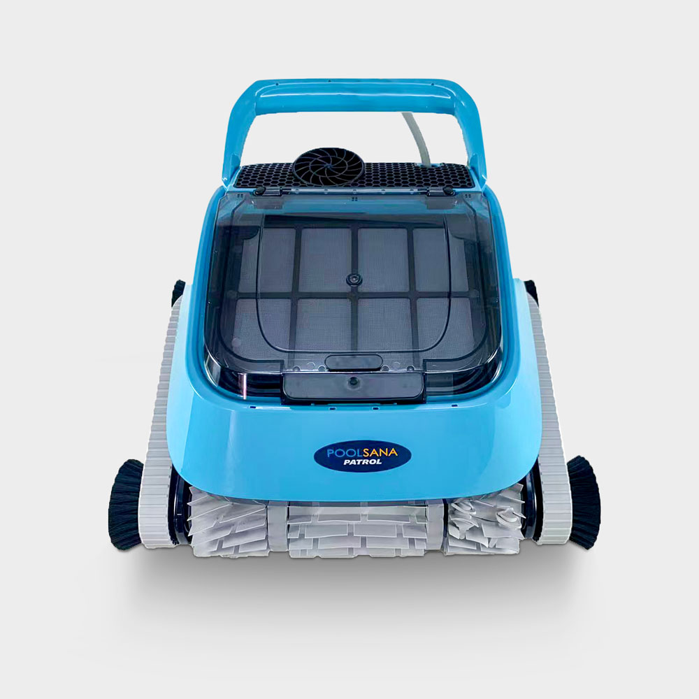 Poolroboter POOLSANA Patrol für Boden-/Wand-/Wasserlinienreinigung ...