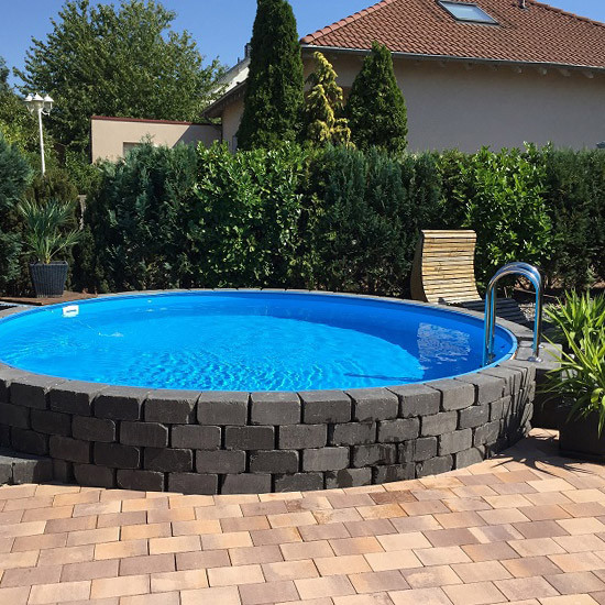 Auerochse Grippe Patent aufstellpool verkleiden ideen Bankett Wie ...